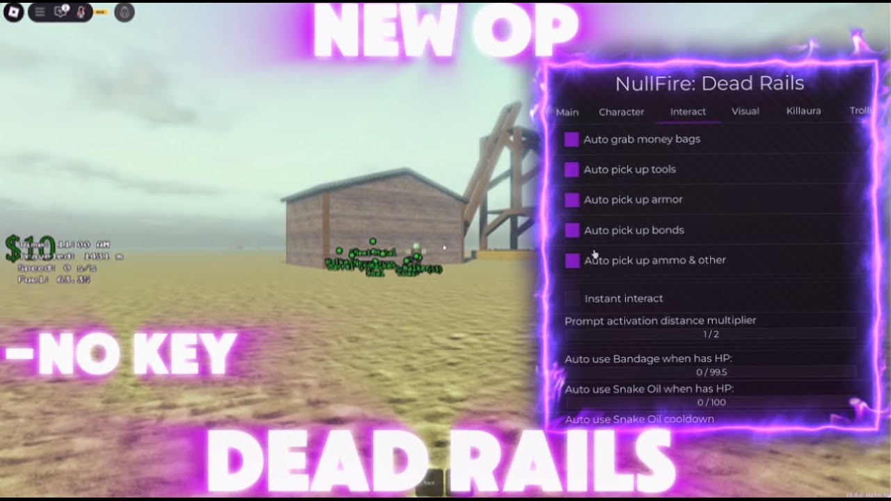 *SHOWCASE* Dead Rails Script Roblox - ITEMS, AIMBOT, AUTO COLLECT, ESP ...