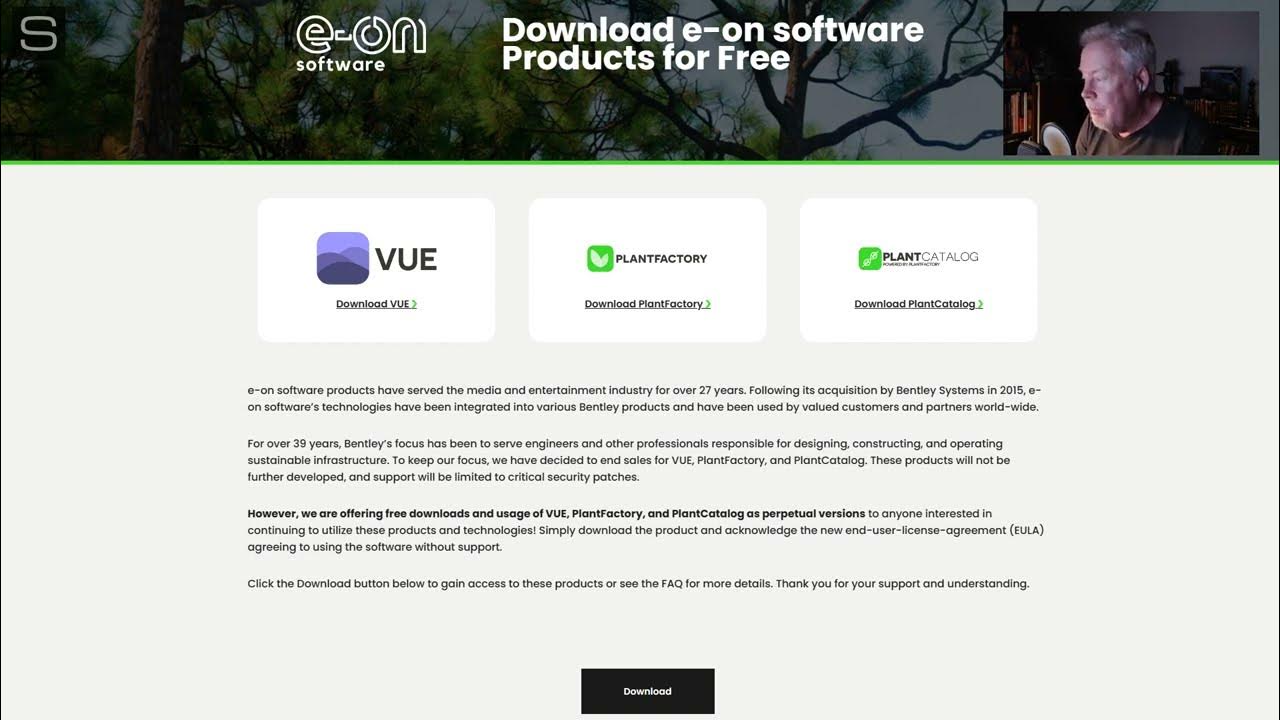 CG Art: E-on Software's VUE 2023/2024 is Now Free for Download! - YouTube