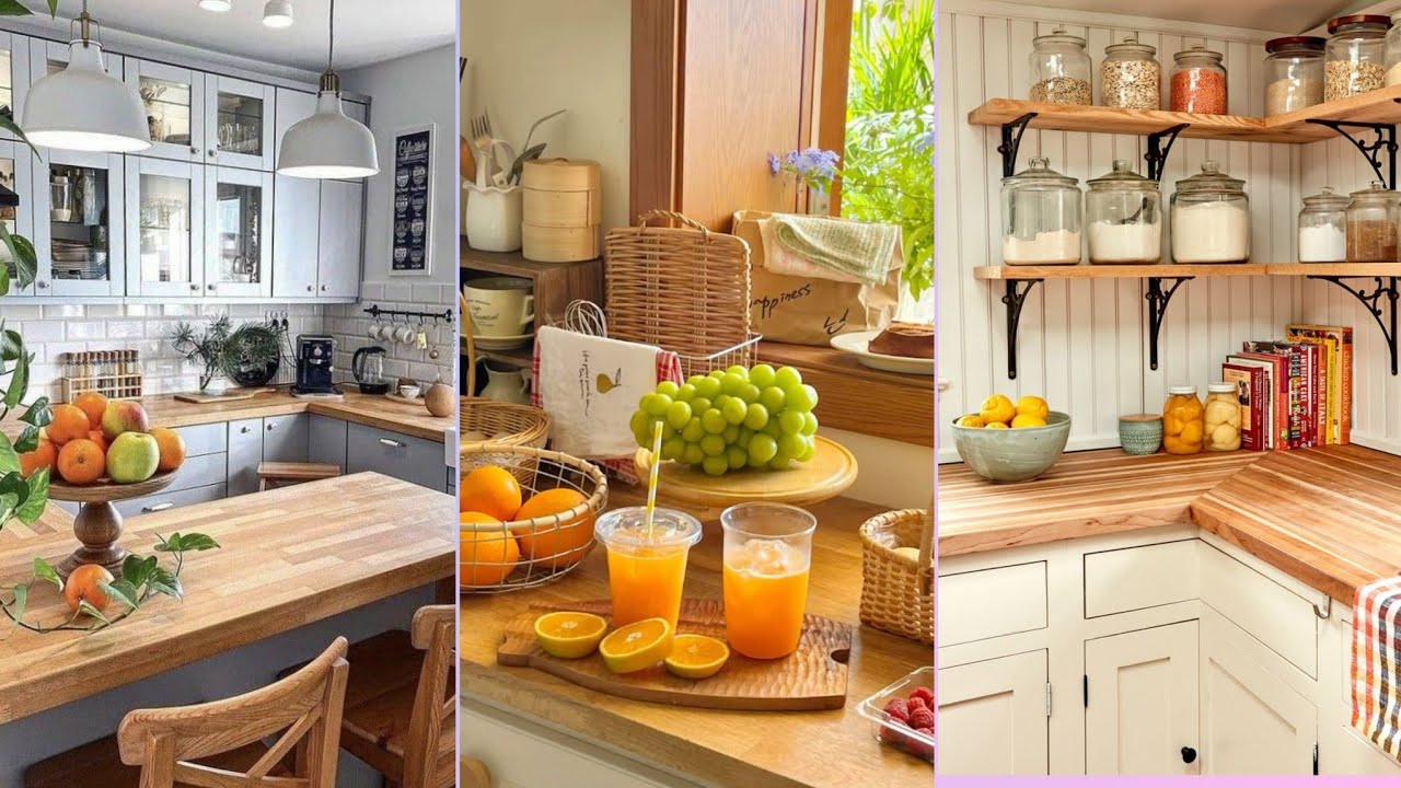 kitchen setup 🍉kitchen decoration Ideas for summer| Beautiful kitchen ...