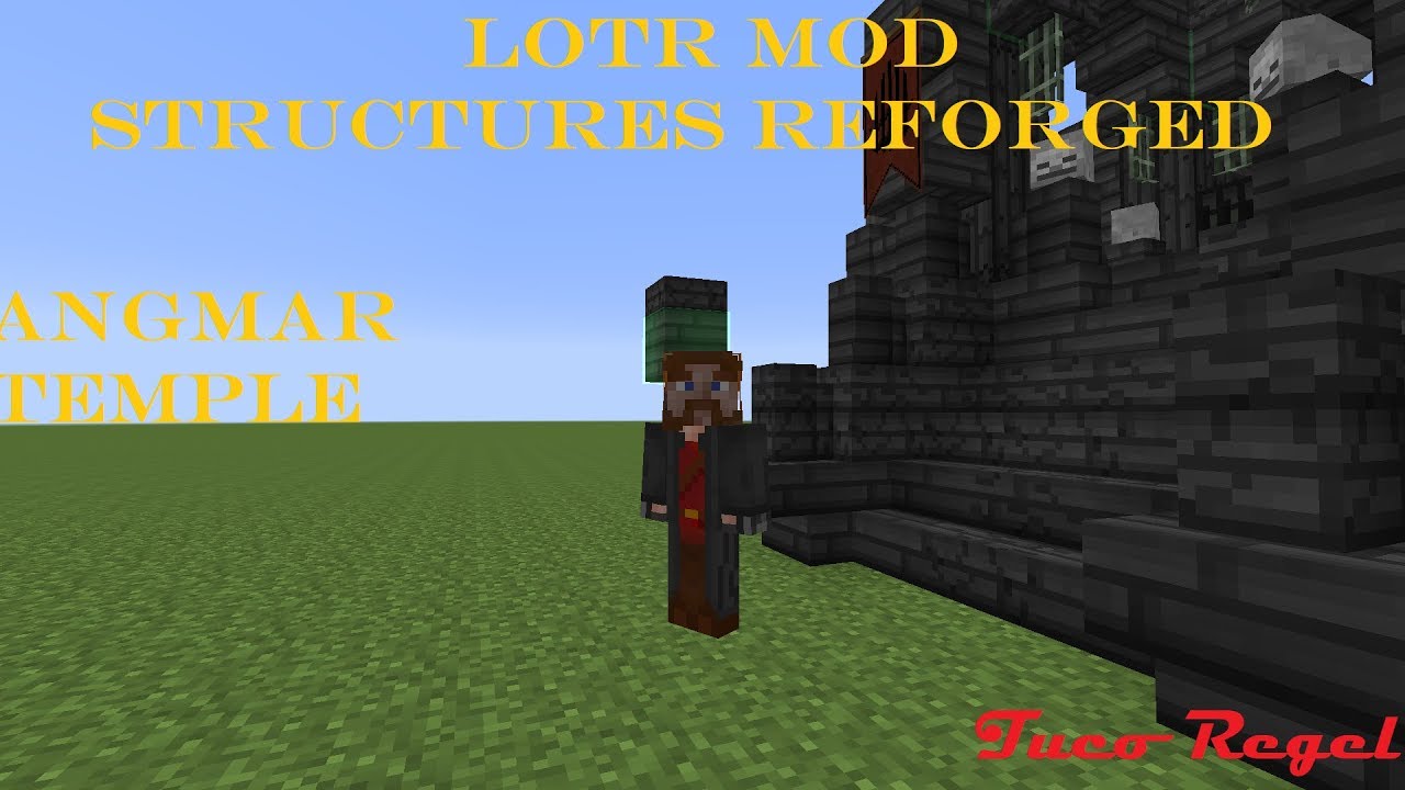 Lotr Mod Structures Reforged - Angmar Temple!! - YouTube
