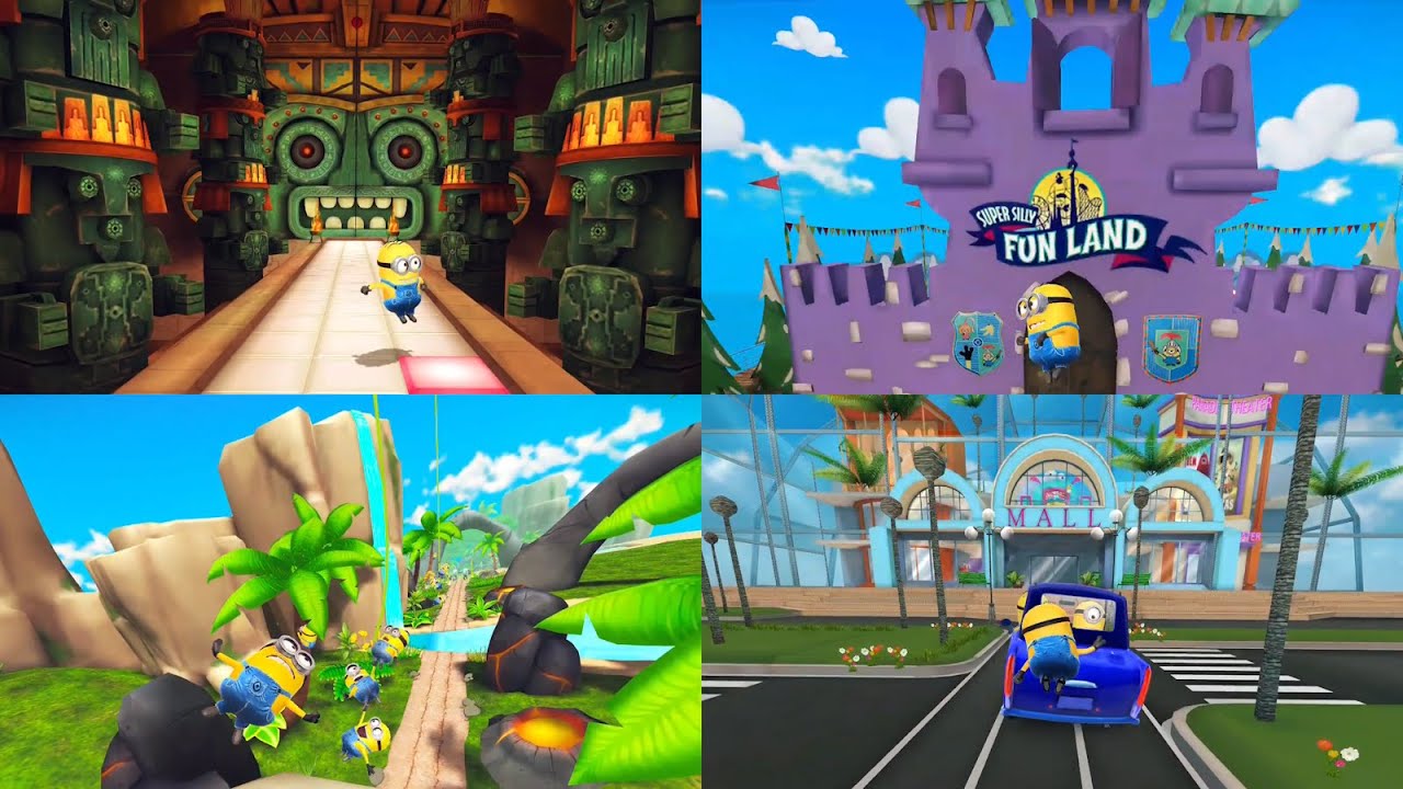 Despicable Me: Minion Rush - Location Openings - YouTube