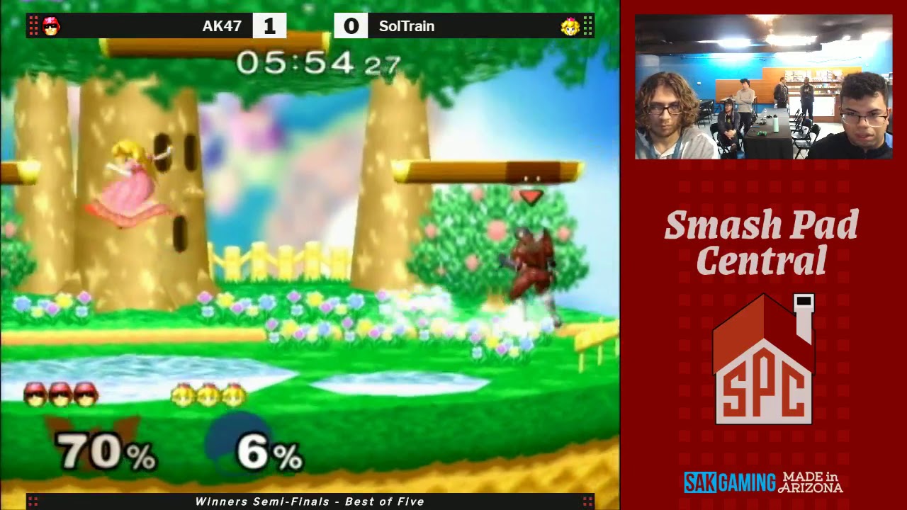 SPC 190 Winners Semi-Finals - AK47 (Falcon) vs SolTrain (Peach) - YouTube