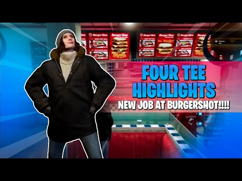 FOUR TEE GETS HER FIRST EVER JOB! (Four Tee Highlights) - YouTube
