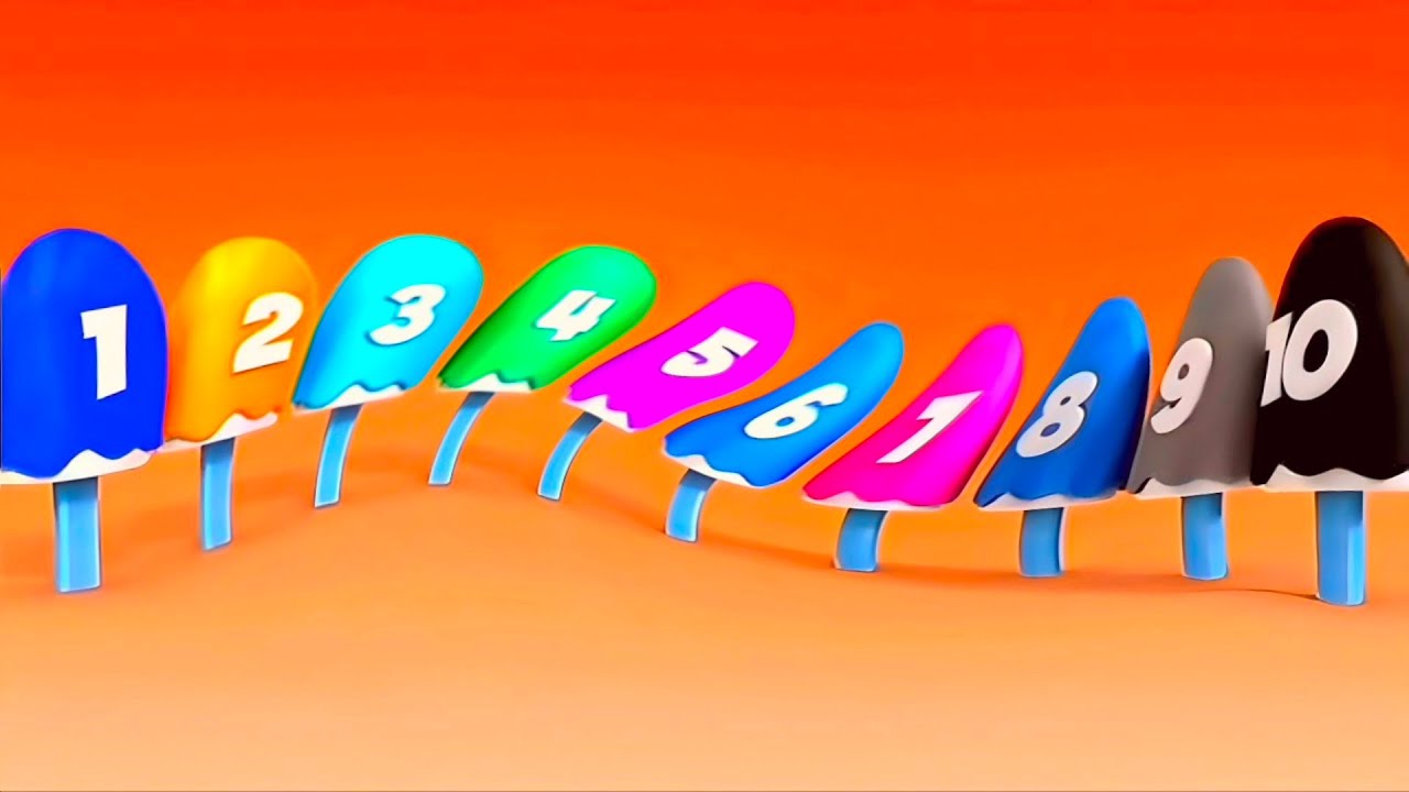 Reverse+ Learn Numbers with Number Ice Cream Popsicles Sponsored By ...