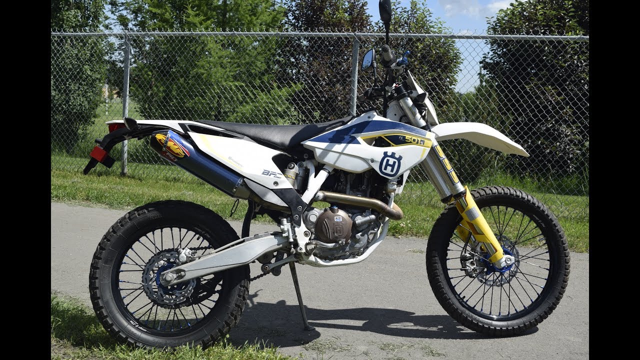 2015 HUSQVARNA FE 501 S Carlsbikes.com - YouTube