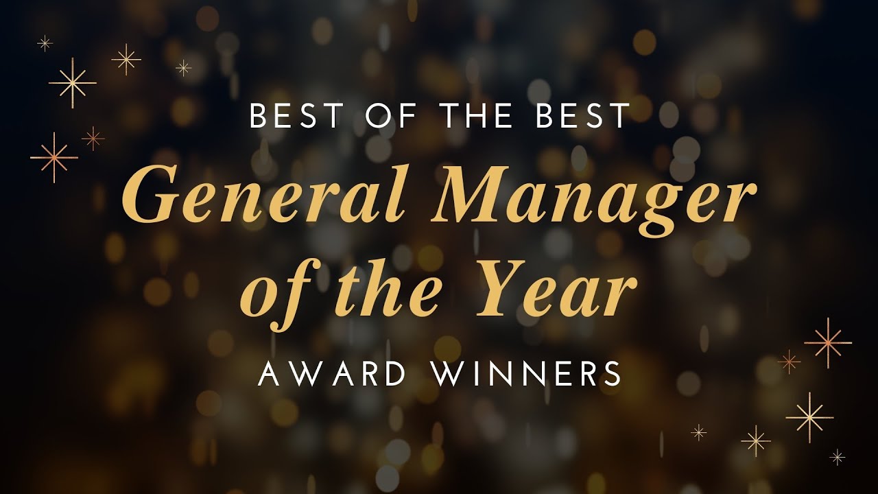 General Manager of the Year - 2020 Best of the Best Hotel Awards - YouTube