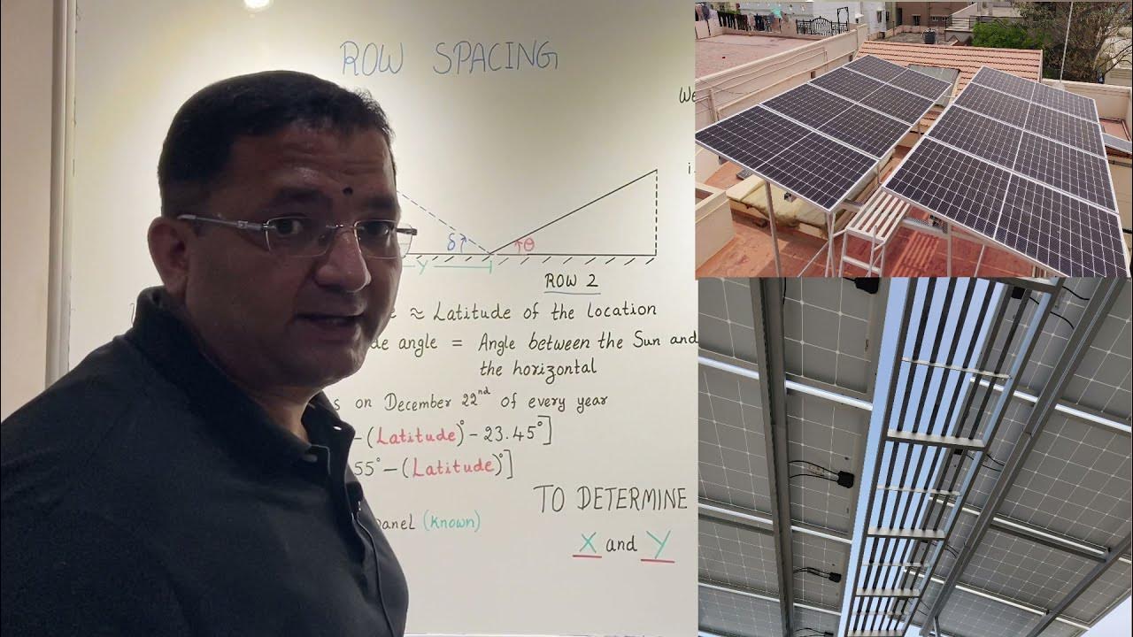 Solar Inter-Row Spacing - YouTube