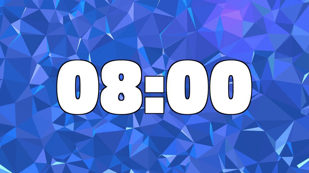 8 MINUTES TIMER COUNTDOWN [480 seconds] - YouTube