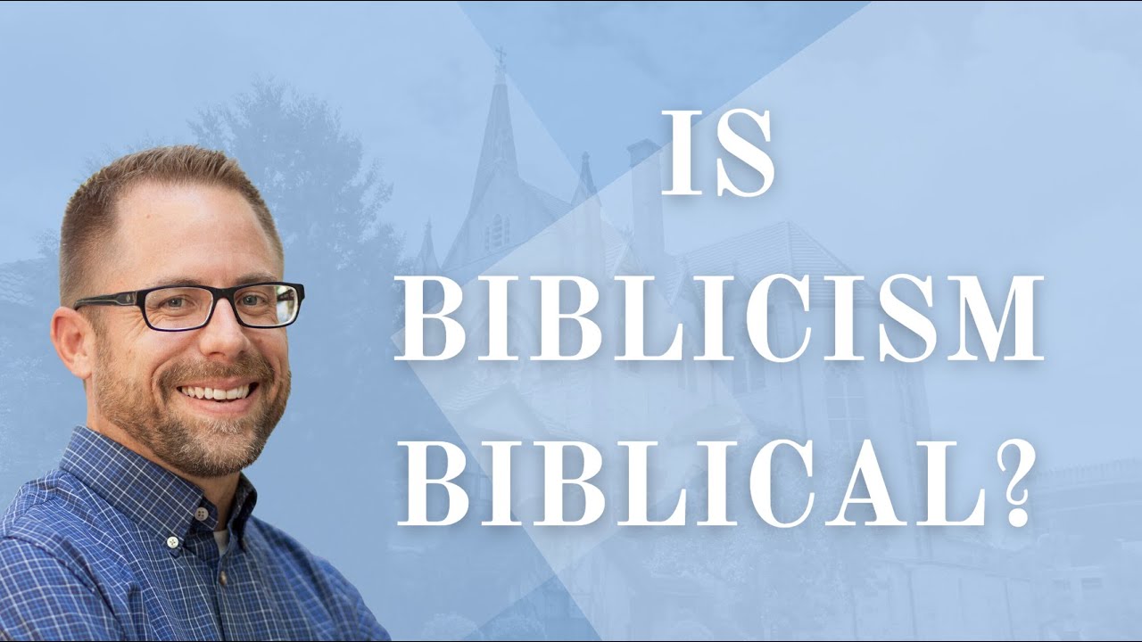BIBLICISM w/ Pastor Steve Meister - YouTube