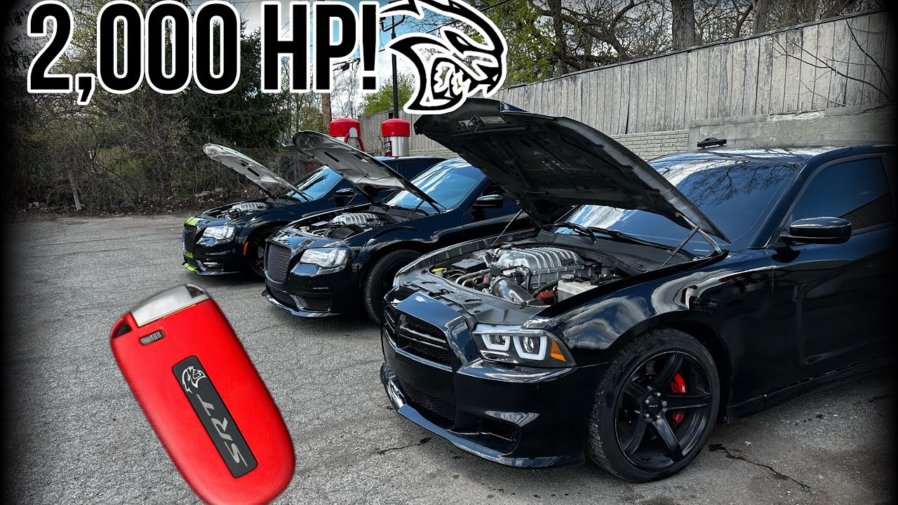 JAILBREAK 300 + HELLCATS CUT UP IN TRAFFIC CRAZY POV! - YouTube