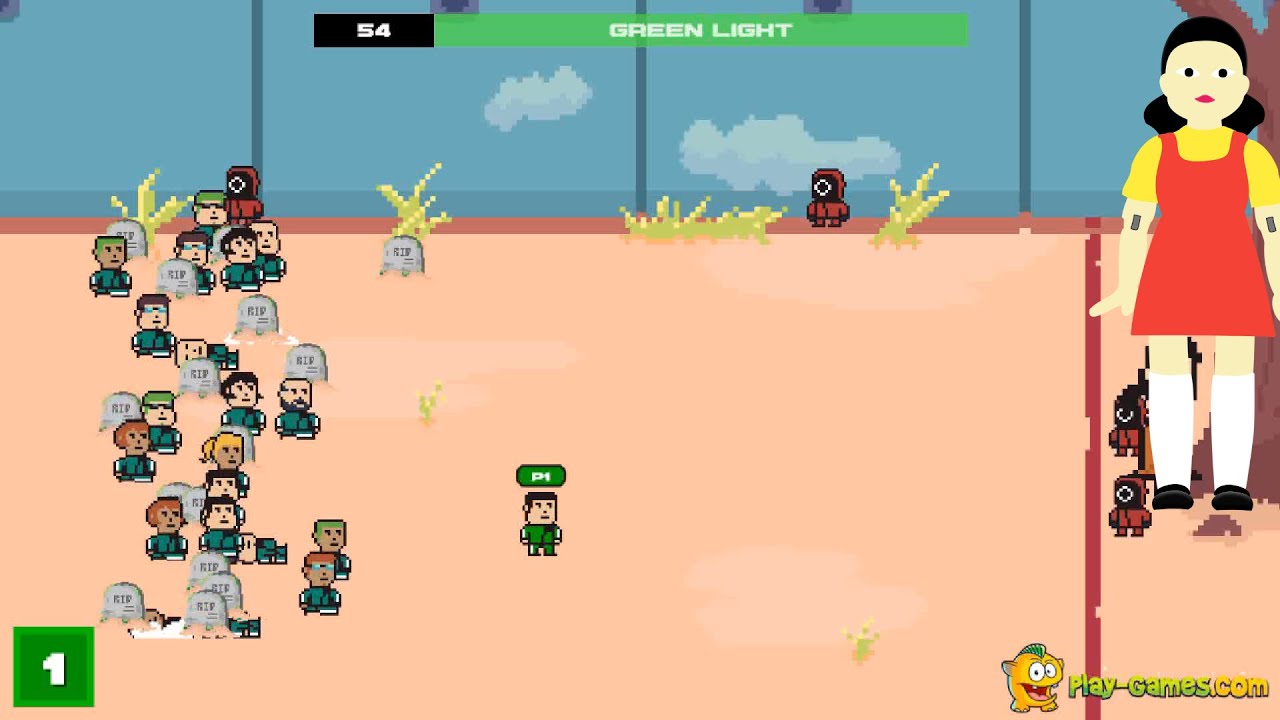 Squid Game 2D Old Version Part. 2 : RLGL Arena Play Games Com Trailer ...