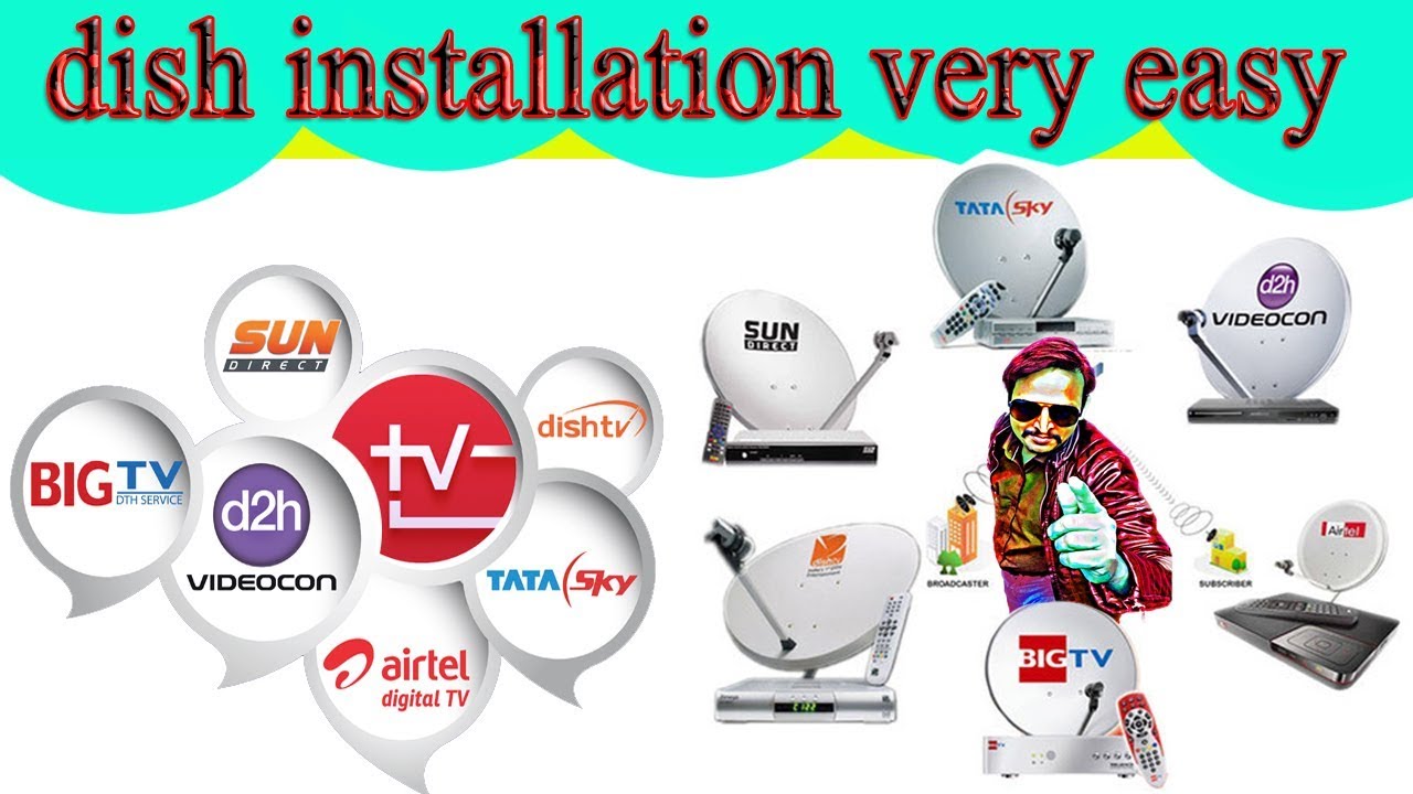 dish installation very easy home - YouTube
