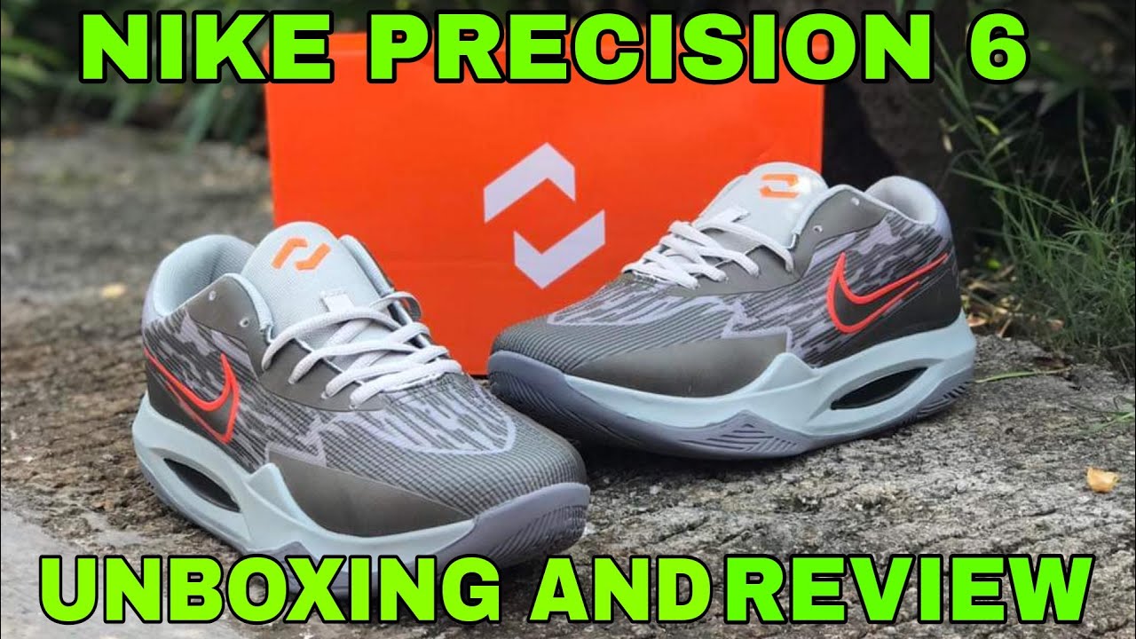 NIKE PRECISION 6 DEVIN BOOKER UNBOXING AND REVIEW - YouTube