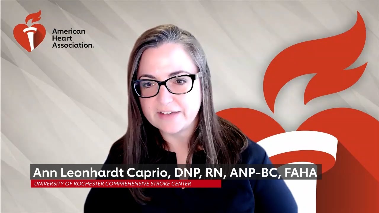 Ann Leonhardt Caprio, DNP, RN, ANP-BC, FAHA - UR Medicine - YouTube