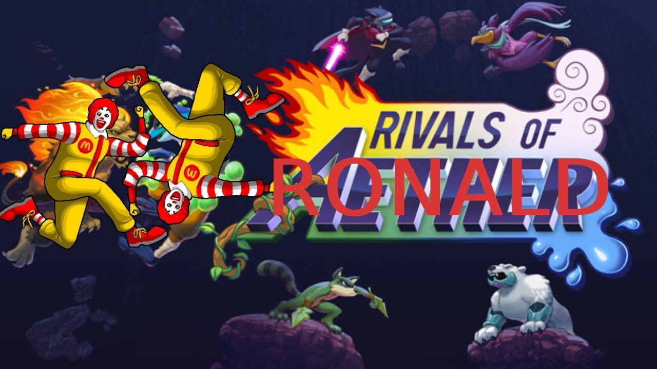 2 player fun with ronald - rivals of aether - YouTube