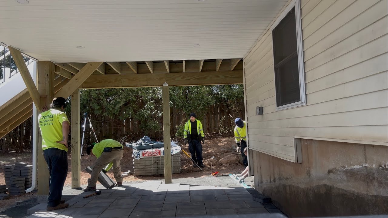 Poniendo pavers como va quedando ??#parati #pavers #foryou - YouTube