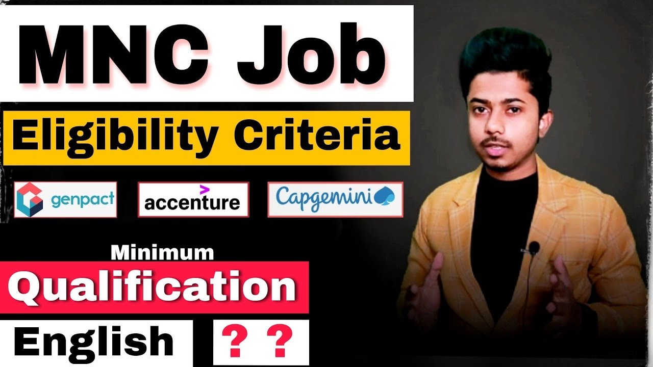 Mnc Job Eligibility Criteria | Genpact Job | mnc company job #Genpact ...