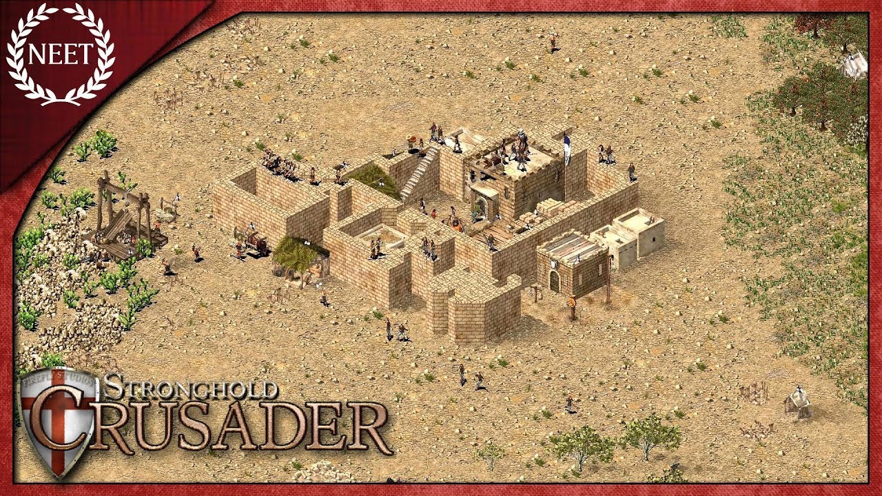 #8【RTS】 時の砂 Stronghold Crusader HD Crusader Trail 【実況】 - YouTube