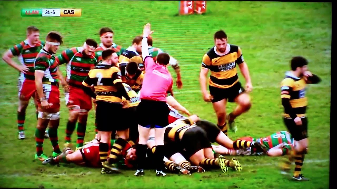 Llandovery RFC vs Newport RFC - YouTube