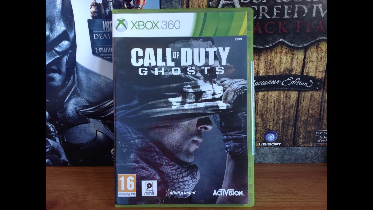 Call Of Duty Ghosts Unboxing Xbox 360 - YouTube