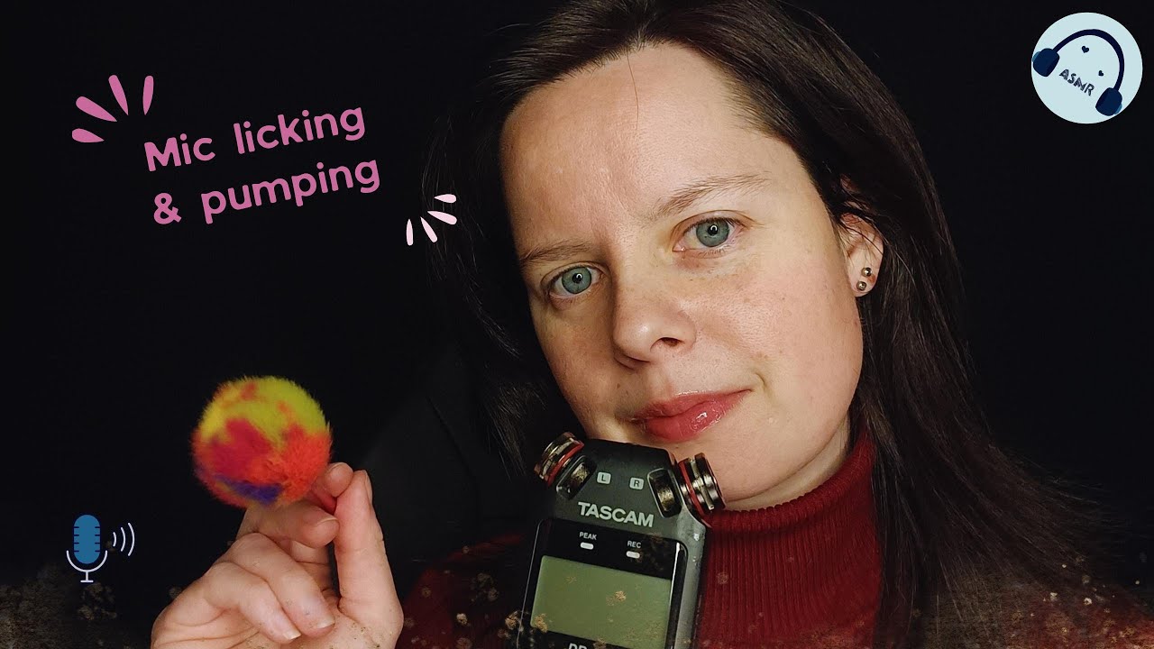 ASMR | 40 min mic licking & pumping full relaxation - YouTube
