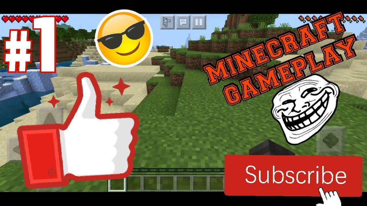 Lets play minecraft | walkthrough #1 | enjoy - YouTube