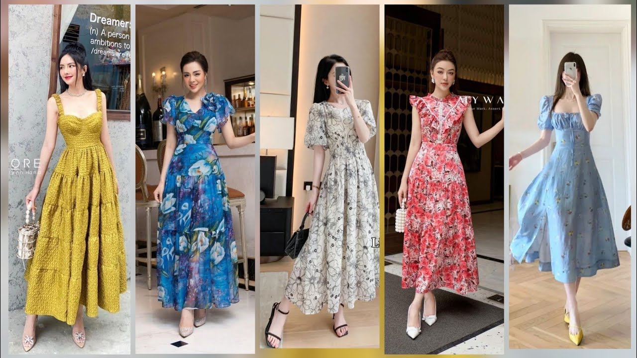 Casual Wear Summer Frocks Women's Dresses latest Designs - YouTube