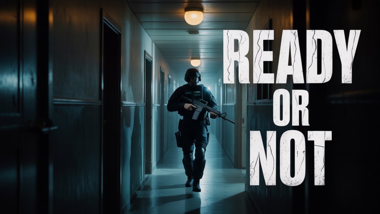 Clearing the SCARIEST Map in Ready or Not #readyornot #swat #gaming # ...