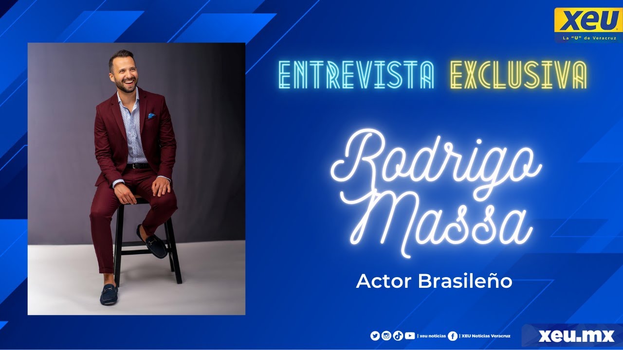 Entrevista con el actor brasileño Rodrigo Massa - YouTube