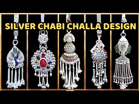 Latest Silver Chabi Chhalla Design 2024 || Fancy Keyring Design ...
