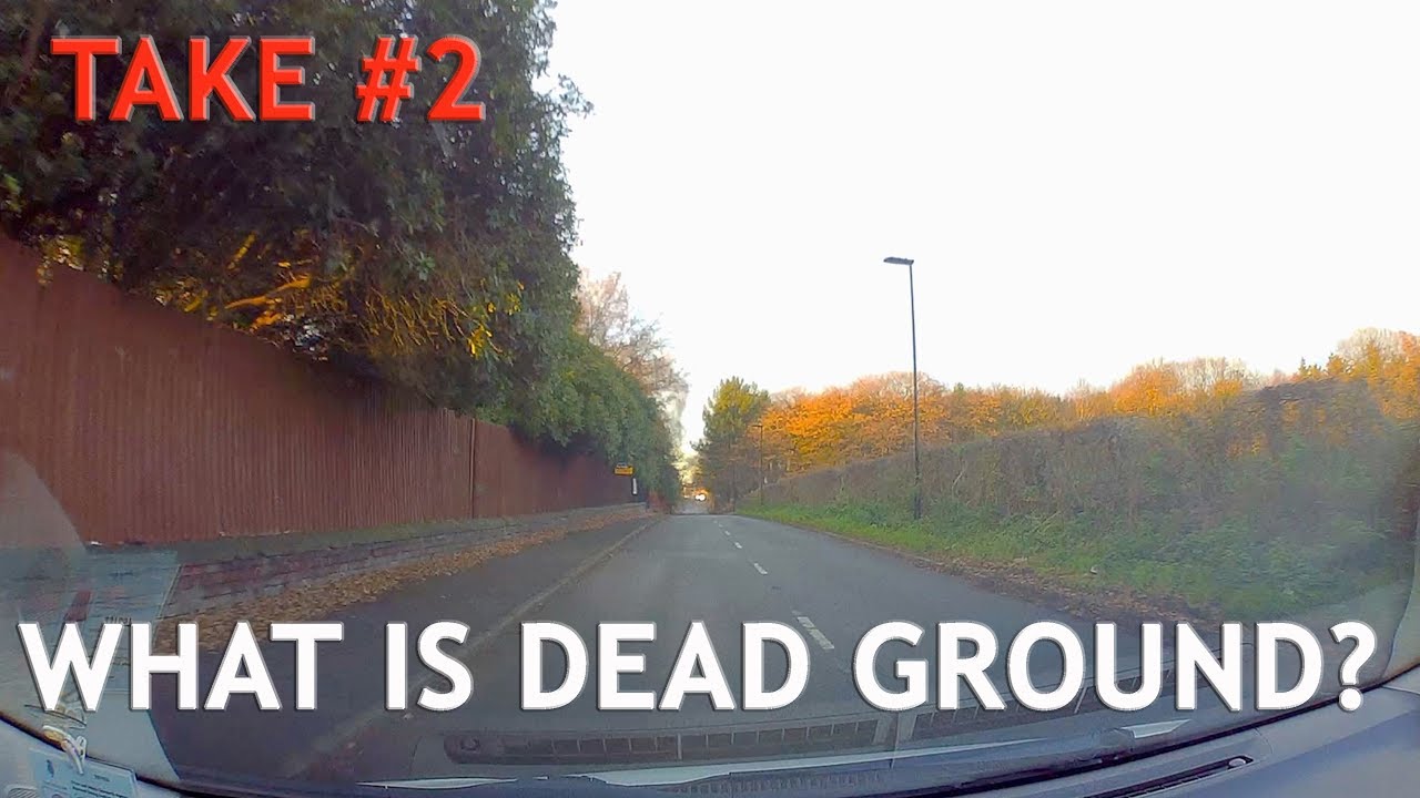 Weekly Learning Point 103 - What is dead ground? Take 2 - YouTube