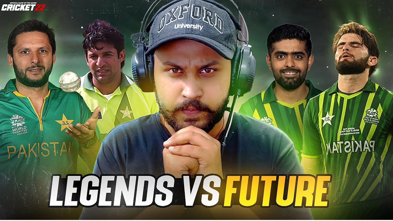 #2 Pakistan Legends XI 🆚 Pakistan Future XI: Who Will Win Cricket 22 ...