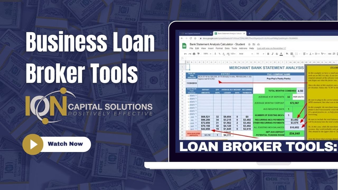 Become A Business Loan Broker | Make Money With These Tools - YouTube