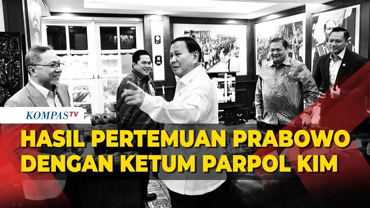 Isi Pertemuan Prabowo dengan Ketum Partai KIM - YouTube
