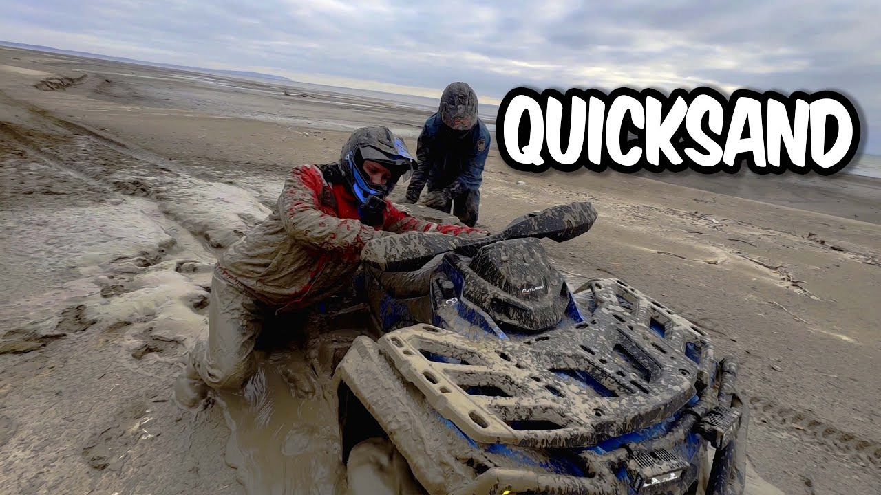Riding on the beach | Can-Am Outlander's - YouTube