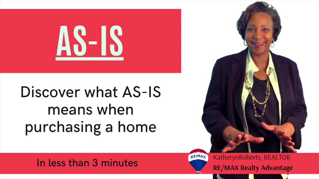 The AS-IS Home breakdown - YouTube