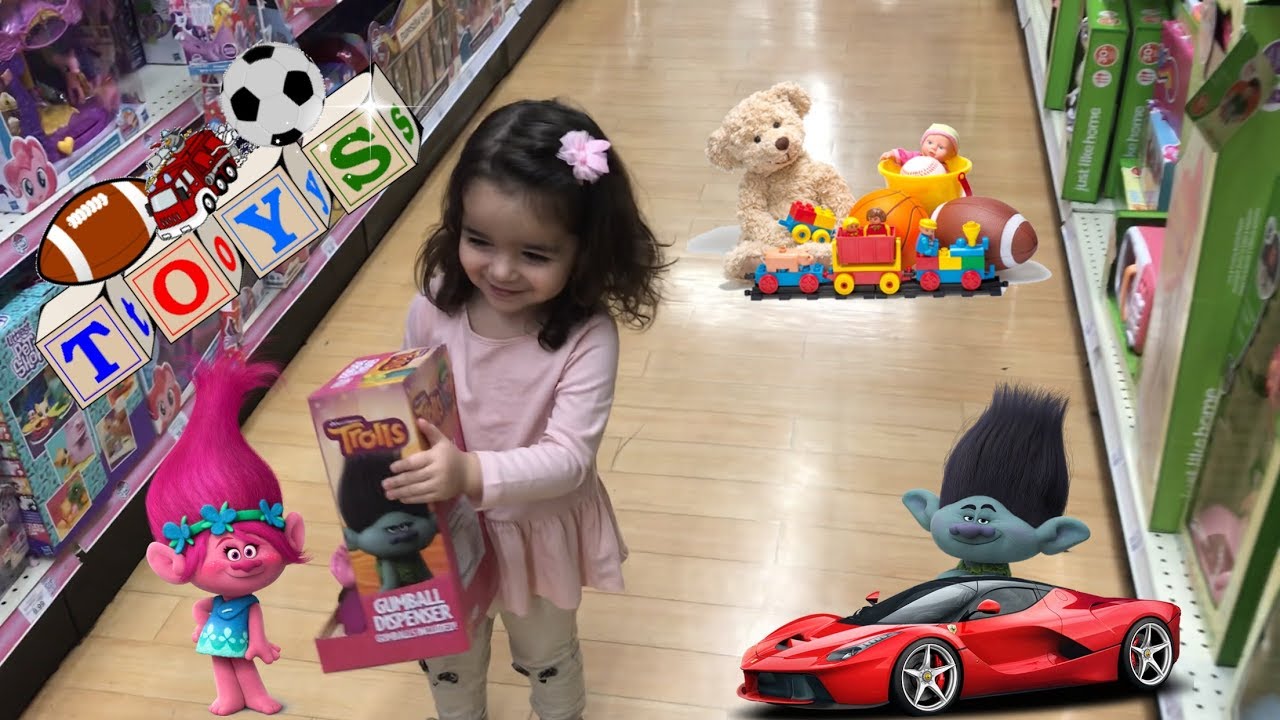 toy store Fun day -day with Daddy - pretend and play - YouTube