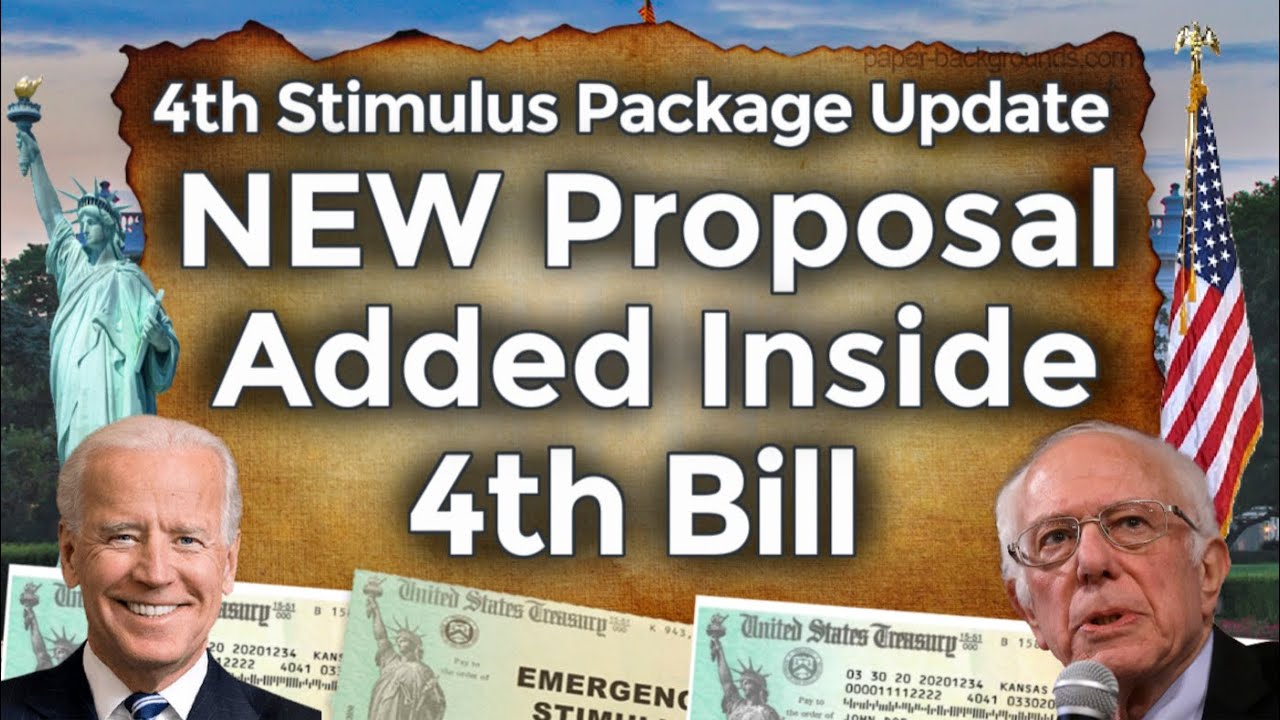 Just Released!! NEW 4th Stimulus Proposal Added Inside Fourth Package ...