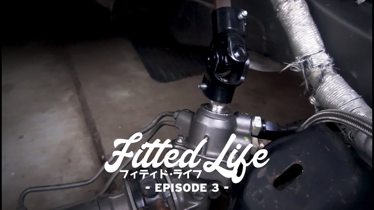 4AGE Pickup and 240SX Steering Lower Joint Install Ep.3 - YouTube