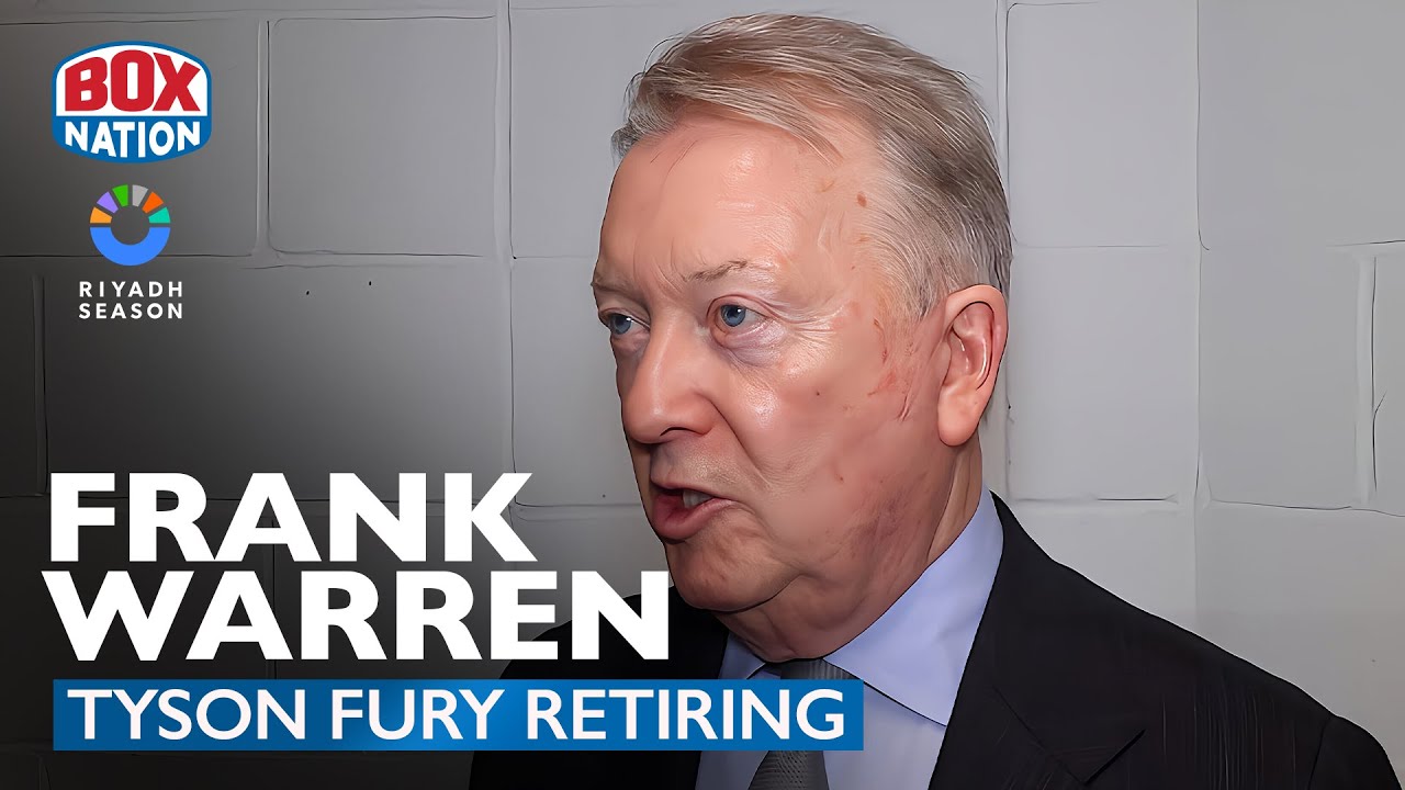 "I Really Don't Want To Comment On That..." - Frank Warren Talks Tyson ...