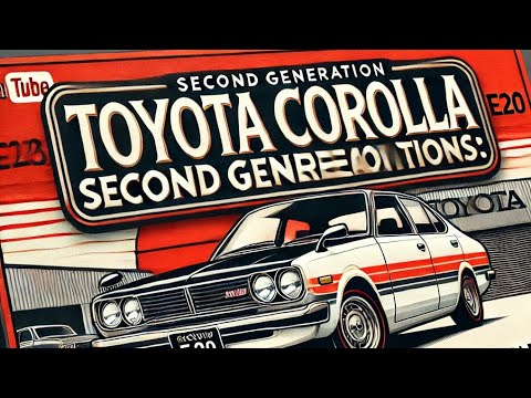 Toyota Corolla Second Generation E20 (1970-1974): creating a daily ...