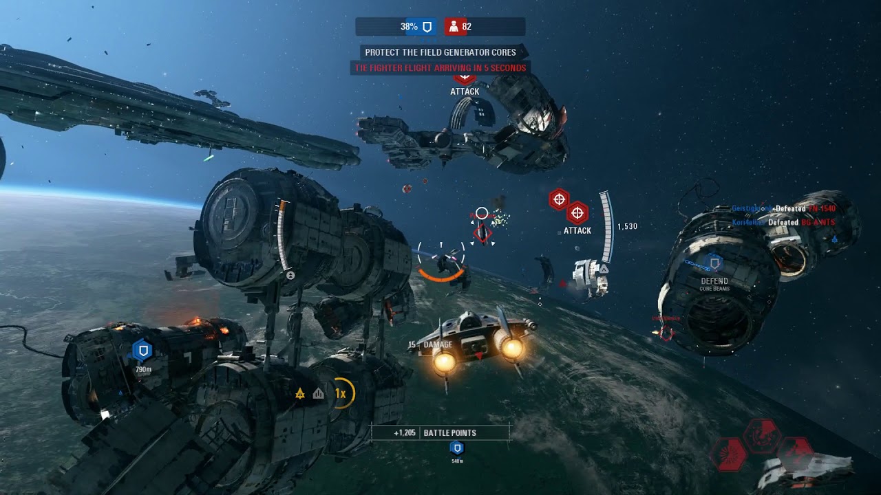 Star Wars Battlefront II: Starfighter Assault #38* (Resistance) [1080 ...