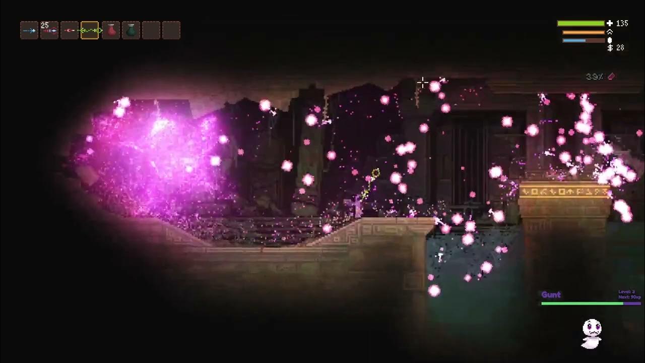 Noita Insane Wand 18k+ DMG - YouTube