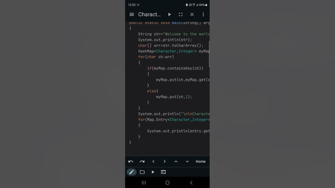 Java : Track Character Occurrences in a String - YouTube