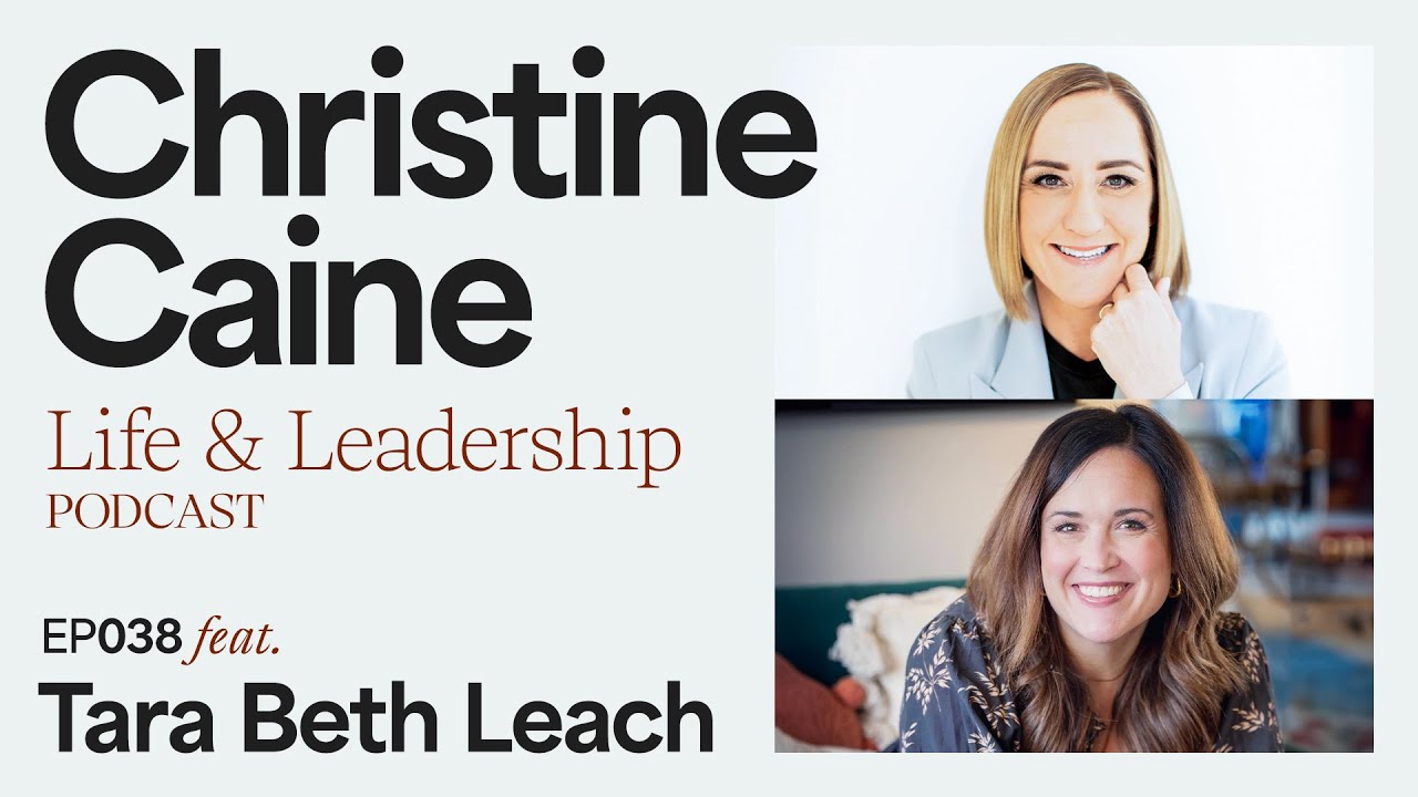 Christine Caine | Remaining Connected to God | Tara Beth Leach - YouTube