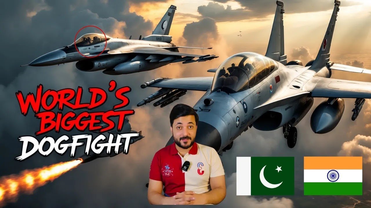 World's Biggest Aerial Dogfight in History – Pakistan vs India Rafael ...