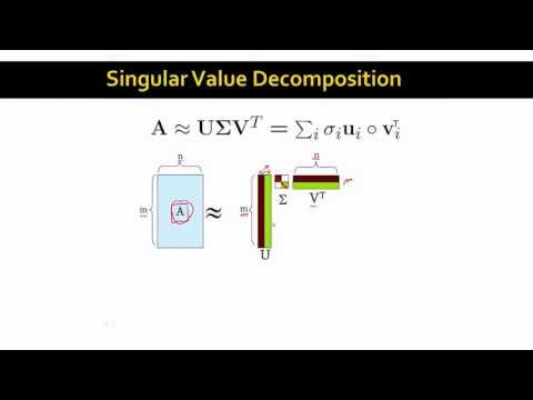 Lecture 47 — Singular Value Decomposition | Stanford University - YouTube