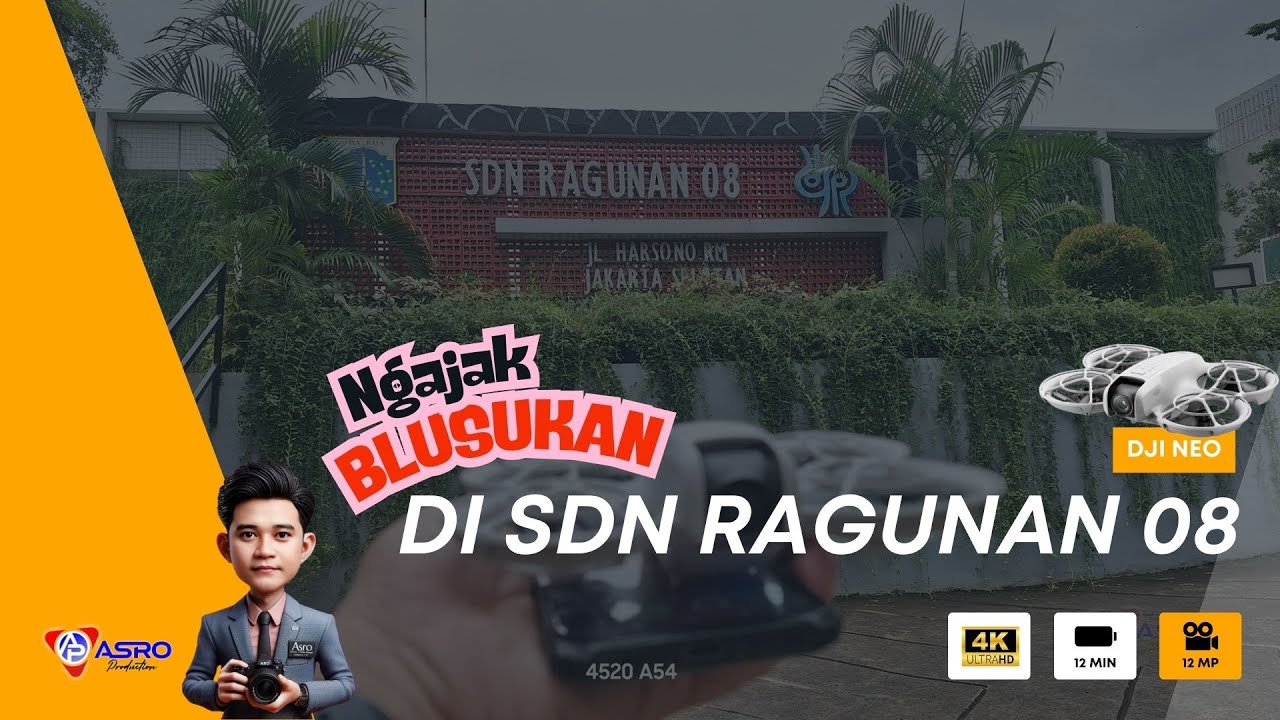 Keliling SDN Ragunan 08 pakai DJI Neo - YouTube