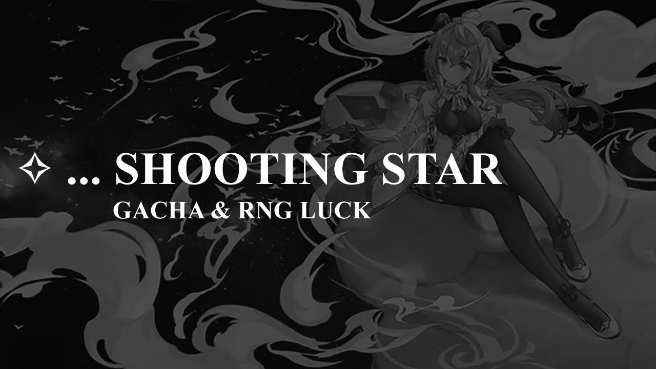 shooting star gacha & rng luck + gaming skills subliminal - YouTube