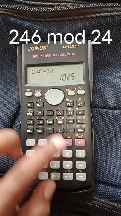 How to Calculate mod (using scientific calculator). #shortsfeed #shorts ...